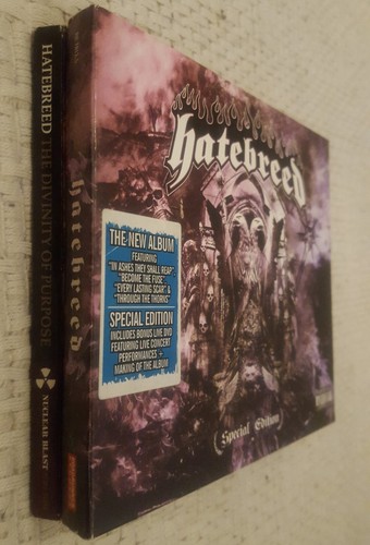 HATEBREED CD/DVD Special Edition DIGIPAK W/LIVE CONCERT *HATEBREED* See Pics ☆ | eBay UK