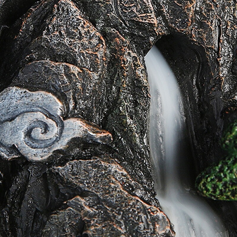 Mountain Rivers Waterfall for for Creative Resin Backflow C | eBay