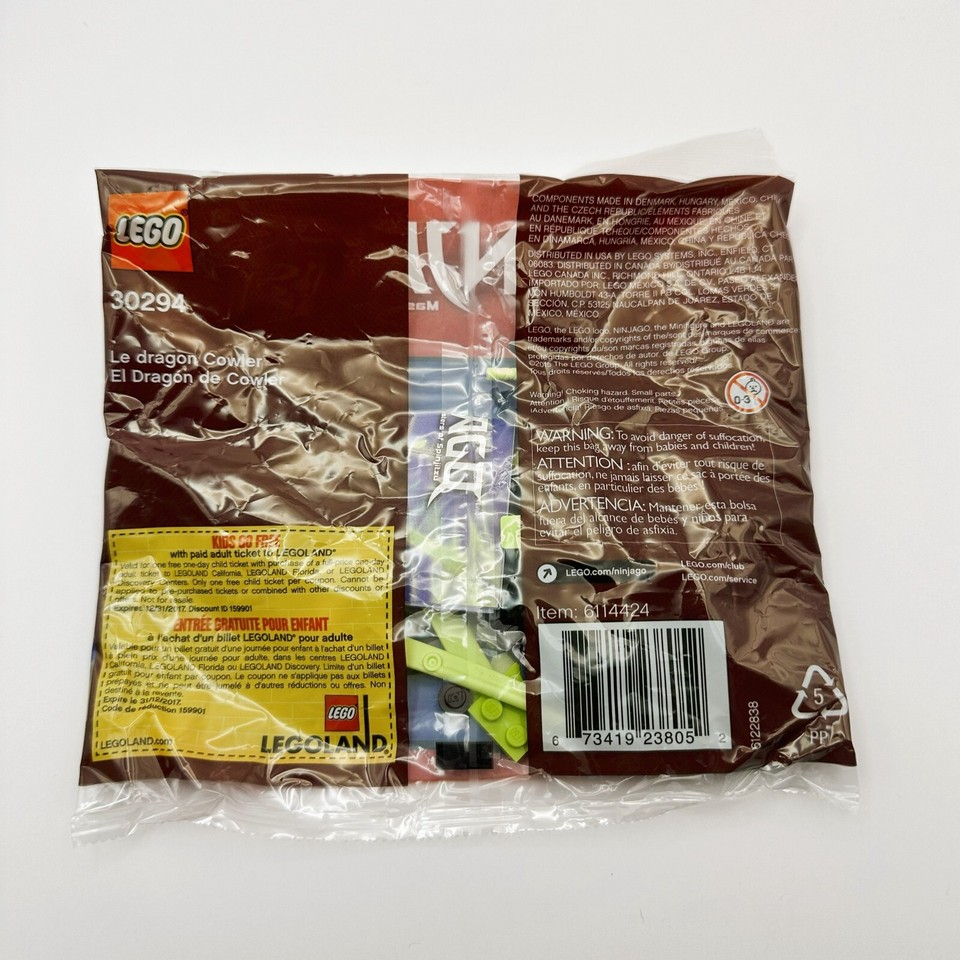 LEGO NINJAGO: The Cowler Dragon (30294) 673419238052| eBay
