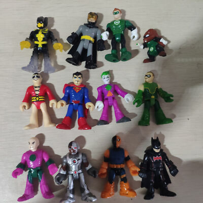120pcs Imaginext DC Super Friends Plastic Man Deathstroke Green Arrow ...