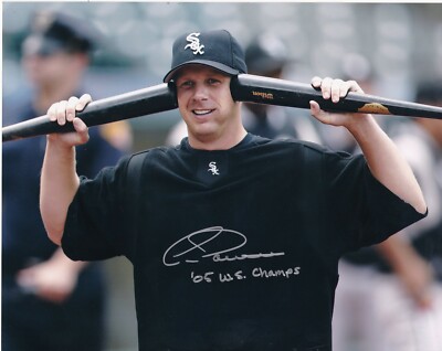 CLIFF POLITTE CHICAGO WHITE SOX 2005 WS CHAMPS ACTION SIGNED 8x10 | eBay