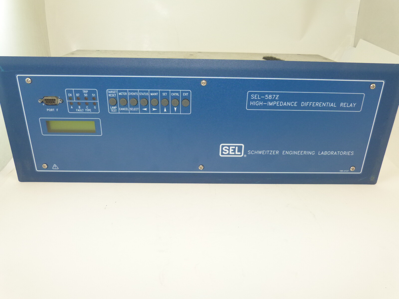 Schweitzer 0587Z0X225312XX SEL-587Z High-Impedance Differential Used | eBay