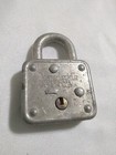 ANTIQUE VTG Small RARE MASTER 44 PAD LOCK 5-R Silver PadLock No Keys U ...
