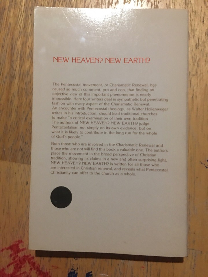 new heaven? new earth? simon tugwell | eBay