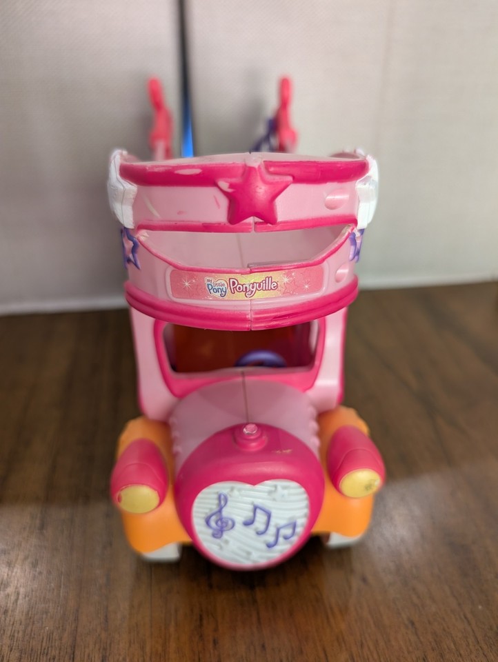 2007 Hasbro My Little Pony Ponyville Starsongs Stageshow Fold Out Bus ...