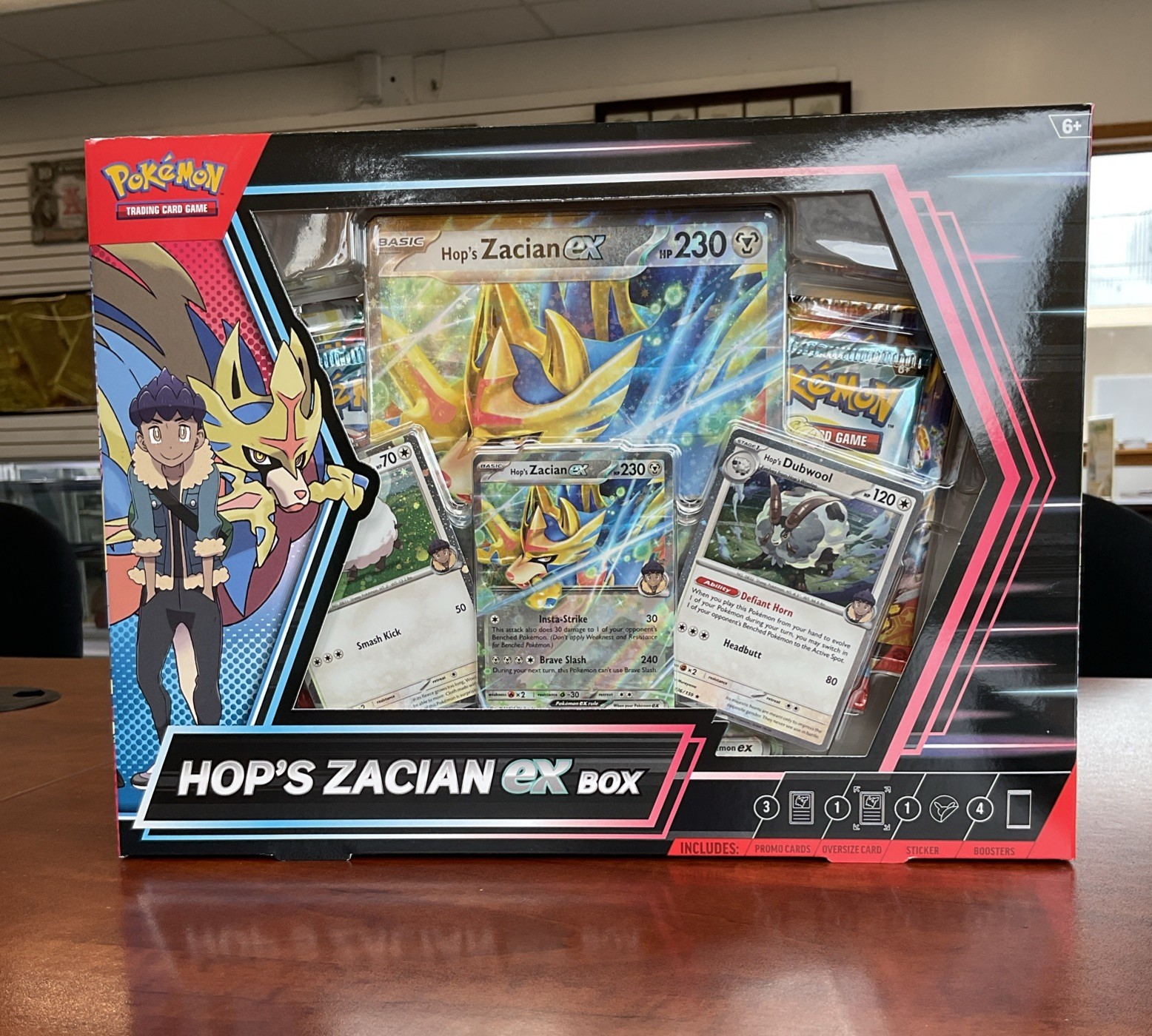 Pokemon TCG Hop's Zacian ex Box Sealed New
