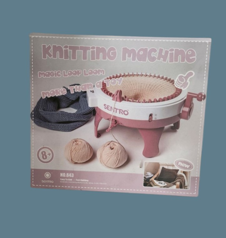 Sentro 48 Pins Knitting Machine, circular Knitting Machine w/ Row ...