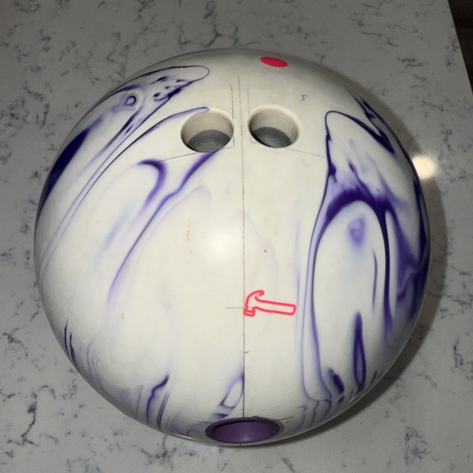 Hammer Arctic Vibe 15LB 4oz Top 2.7oz Pin 4-5.Used Only 1 Game On It ...