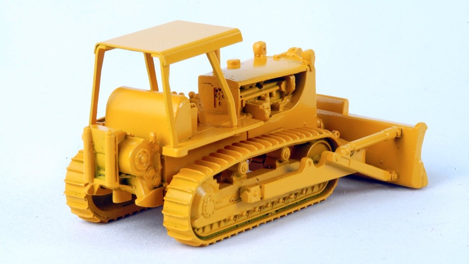 Overland Models OMI-3150 D8 Bulldozer W/Wide Blade, Yellow 1:87 HO ...