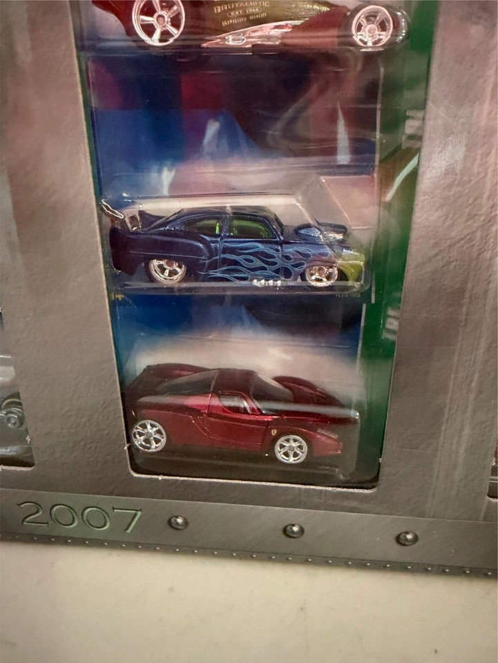 2007 Hot Wheels RLC Super Treasure Hunt Set FERRARI, GTR LOW NUMBER ...