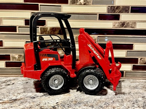 Bruder Toys Schaffer Compact Loader 2630 with Figure & Accessories | eBay