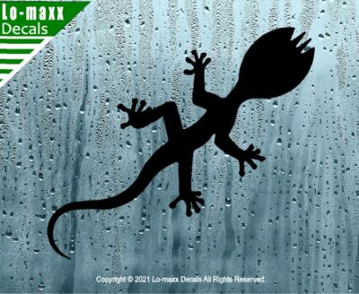 Spork Lizard Art High Quality Car Window Bumper Motorcycle Die Cut ...