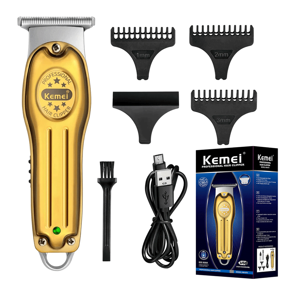 Kemei Km-2269 Men's Hair Clipper Professional Electric Hair Clipper USB Recharge | eBay
