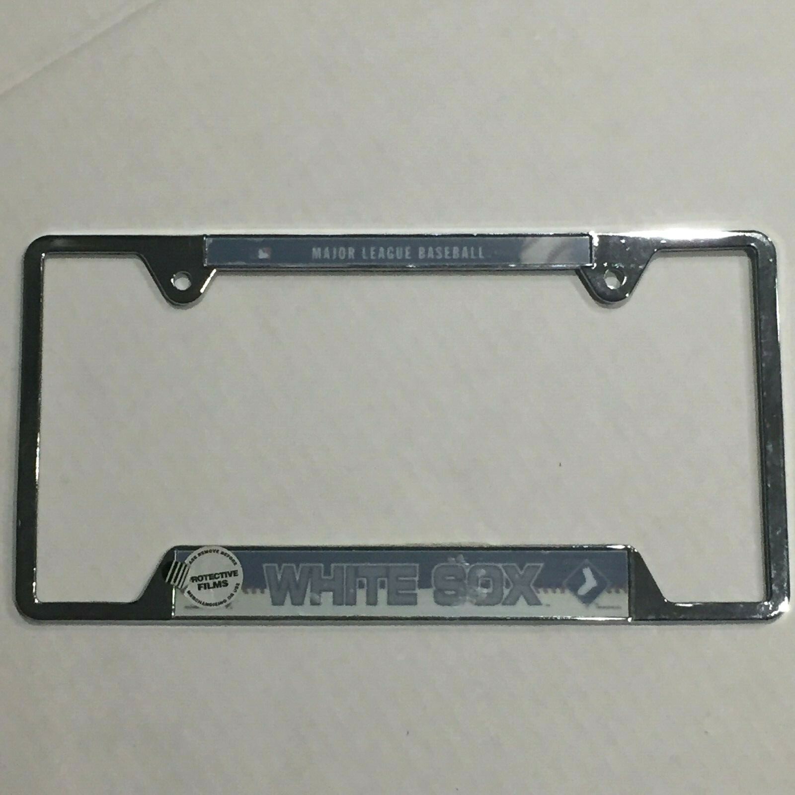 MLB BASEBALL LICENSE PLATE FRAME - Chrome - WINCRAFT - Choose your team ...