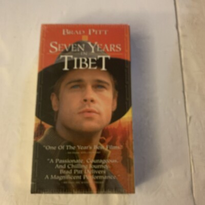Seven Years In Tibet ~ Brad Pitt VHS 43396218130| eBay