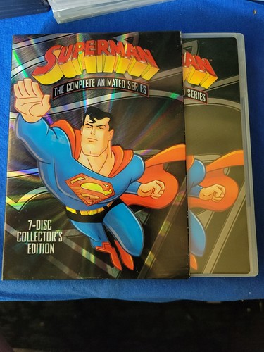 Superman: The Complete Animated Series with Slipcase (DVD, 2009, 7-Disc ...