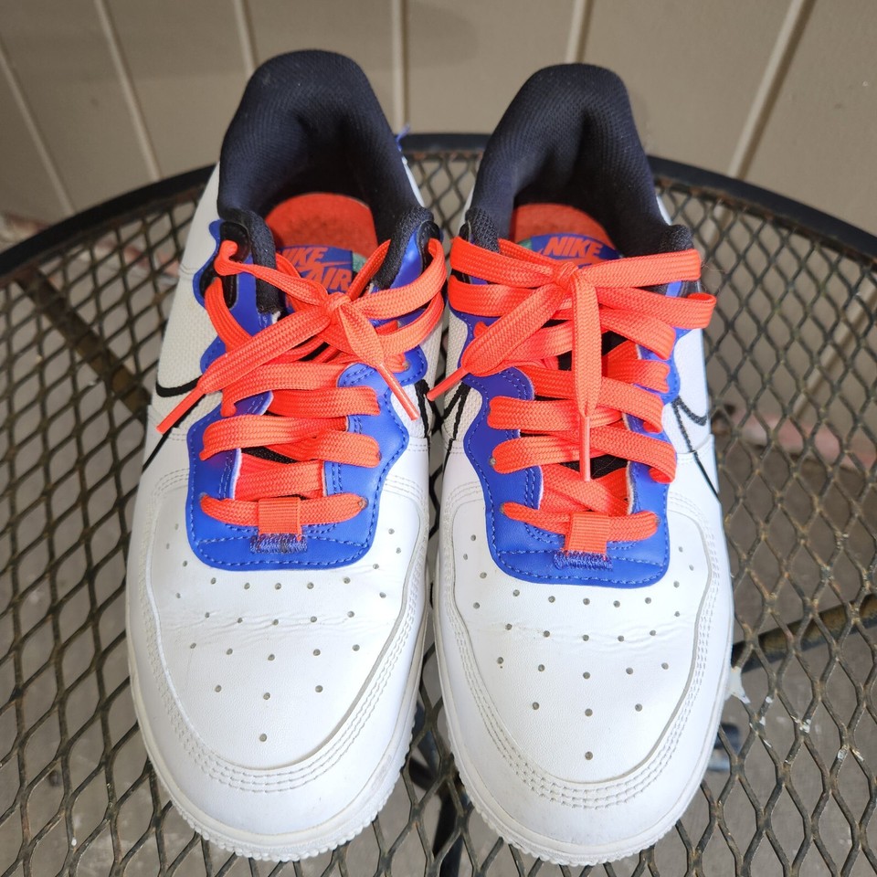 Nike Air Force 1 React DIMSIX Astronomy Blue Sneakers Shoe CD6960-101 ...