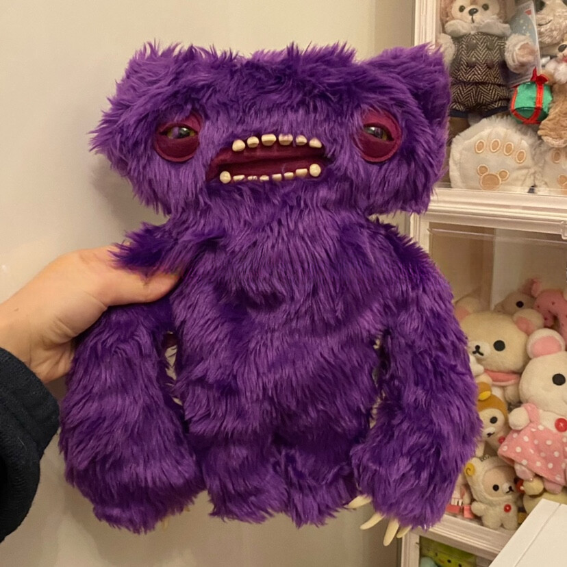 Fuggler Ugly Monster Rare Purple Blue Green 30CM Collectible Plush Toy ...