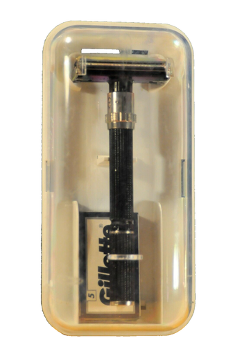 "Gillette" BLACK PLASTIC BASE PLATE ADJUSTABLE 1-9 X 4/ 1977's Safety ...