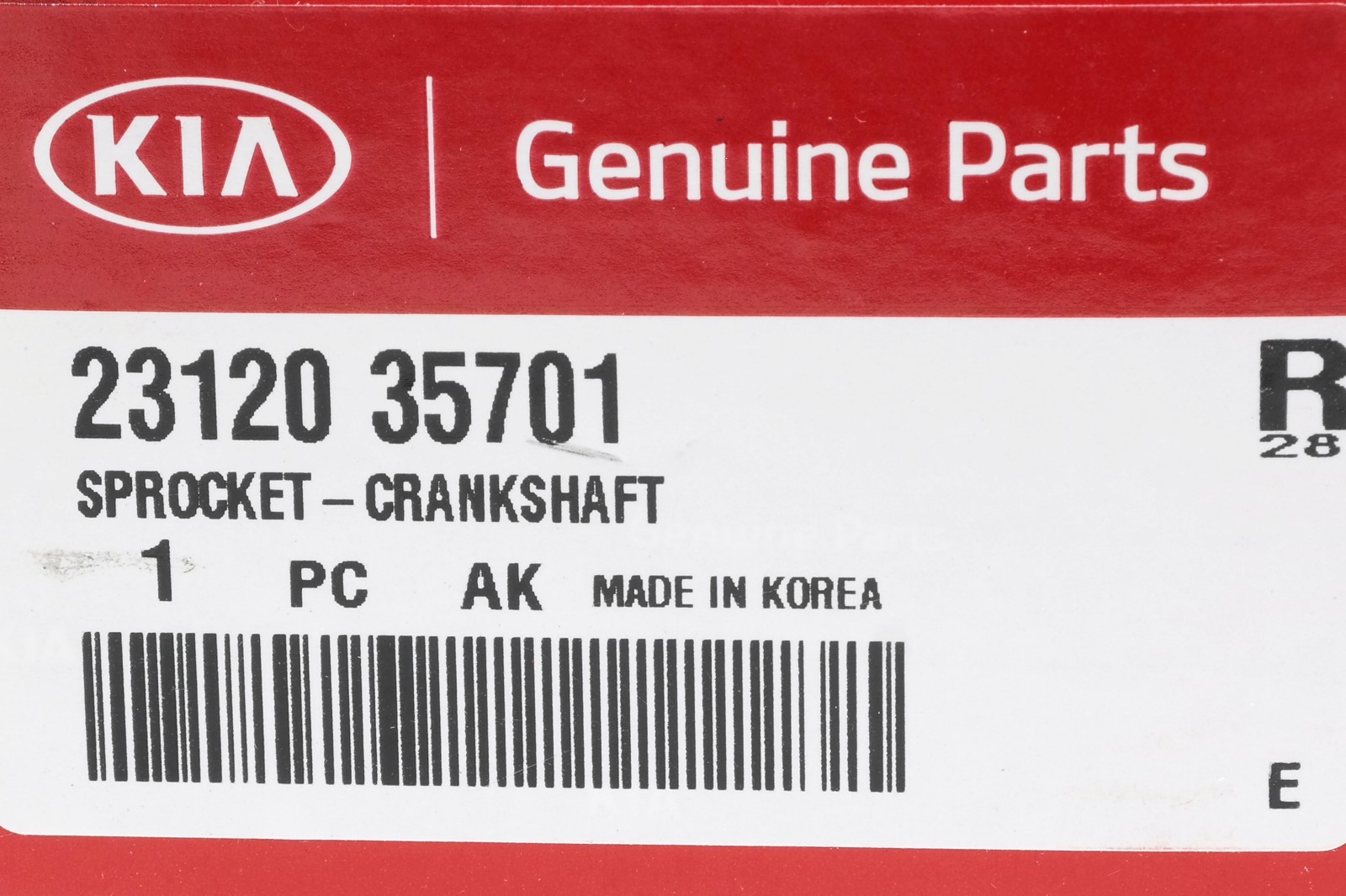 OEM NEW 3.5L Crankshaft Sprocket Gear 02-06 Amanti Sedona Sorento 23120 ...