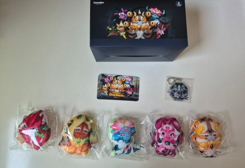 NEW Cookie Run OvenBreak Dragon Cookies Plush Keyring Keychain Toy Set ...