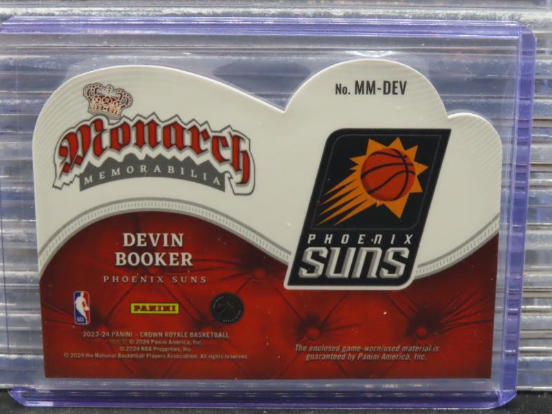 2023-24 Crown Royale Devin Booker Monarch Memorabilia #MMDEV Suns | eBay