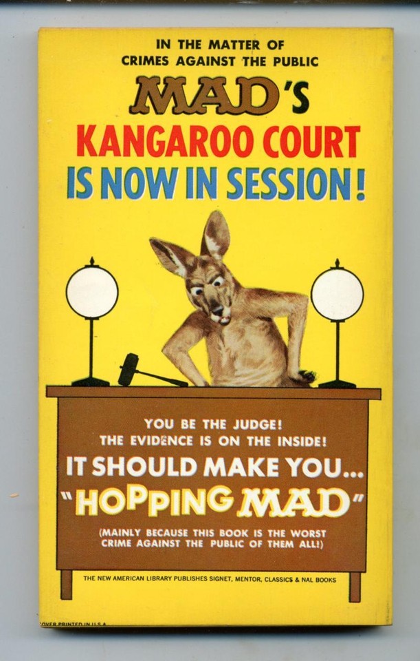 Hopping Mad Paperback EC 1969 First Printing | eBay