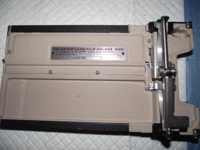 POLAROID LAND FILM HOLDER #500 FOR 4X5 POLAROID LAND FILM PACKETS | eBay