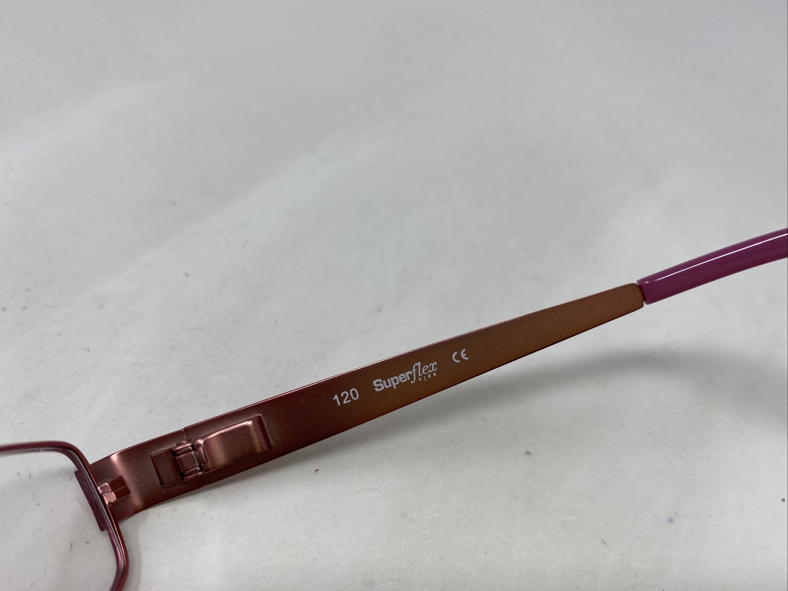 Superflex Kids SFK-72 C2 43-17-120 Pink Full Rim Metal Eyeglasses Frame ...