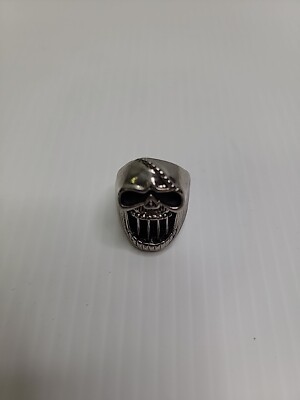 Gothic Vampire Skull Ring Mens Stainless Steel skull ring Biker Rings ...