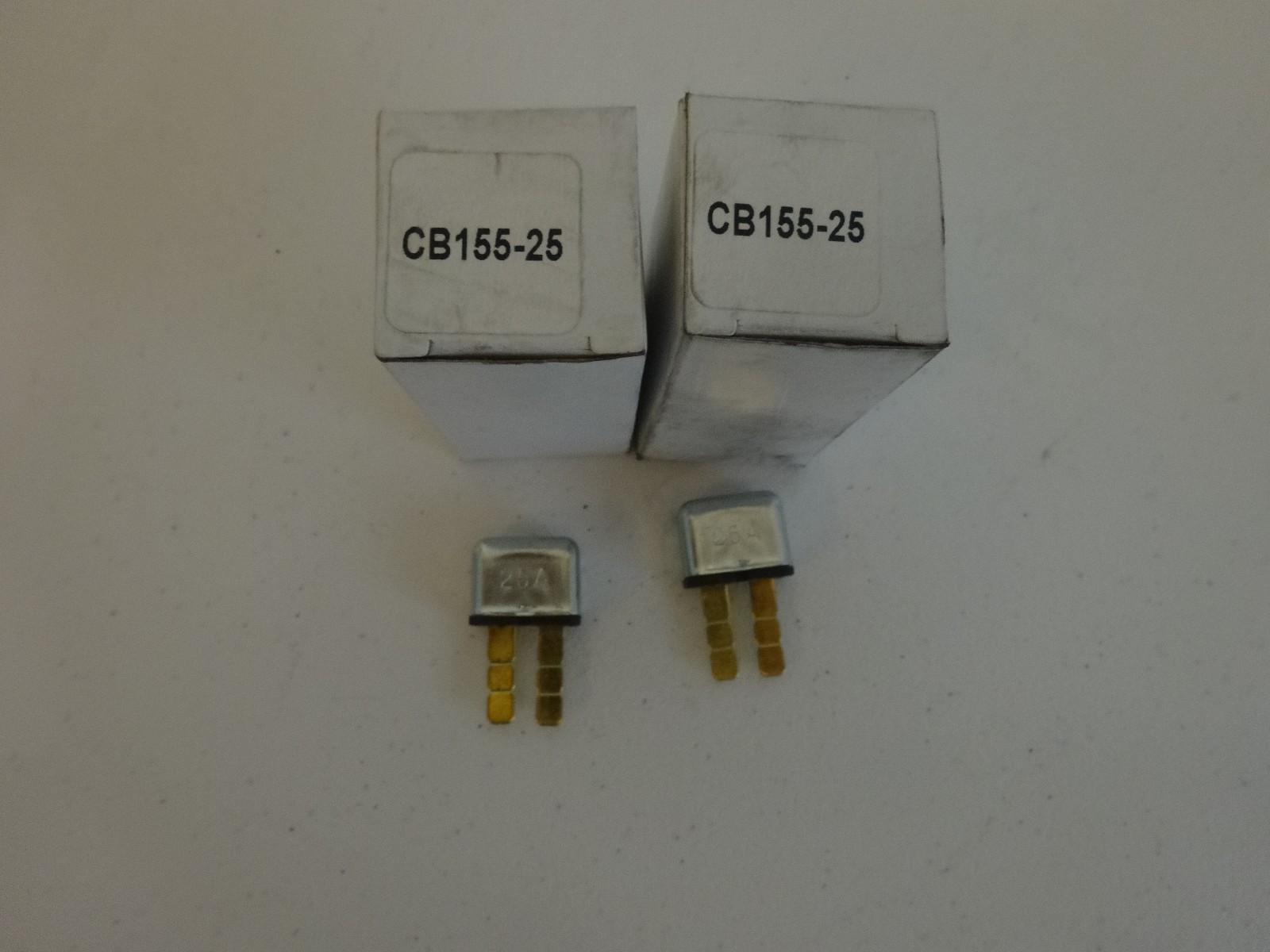 25A Type 2 Circuit Breaker, 25 Amp Type II Auto Reset, CB155-25 QTY (2 ...