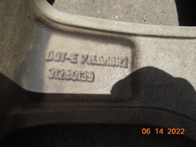 2011-2015 Volvo Xc70 Xc60 Wheel Rim 31280139 OEM Y1 for sale online | eBay