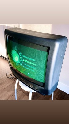 Retro Gaming CRT Television Vintage Xbox TV Playstation Nintendo CRT TV ...