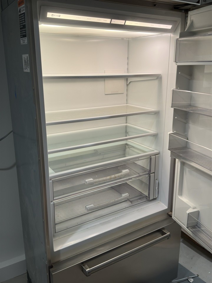 Sub-Zero 36” BI-36U/S/PH Classic Over-and-Under Refrigerator/Freezer | eBay