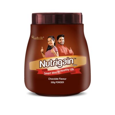 Nutrigain Plus Ayurvedic Weight Gainer Supplement Powder for Men Women ...