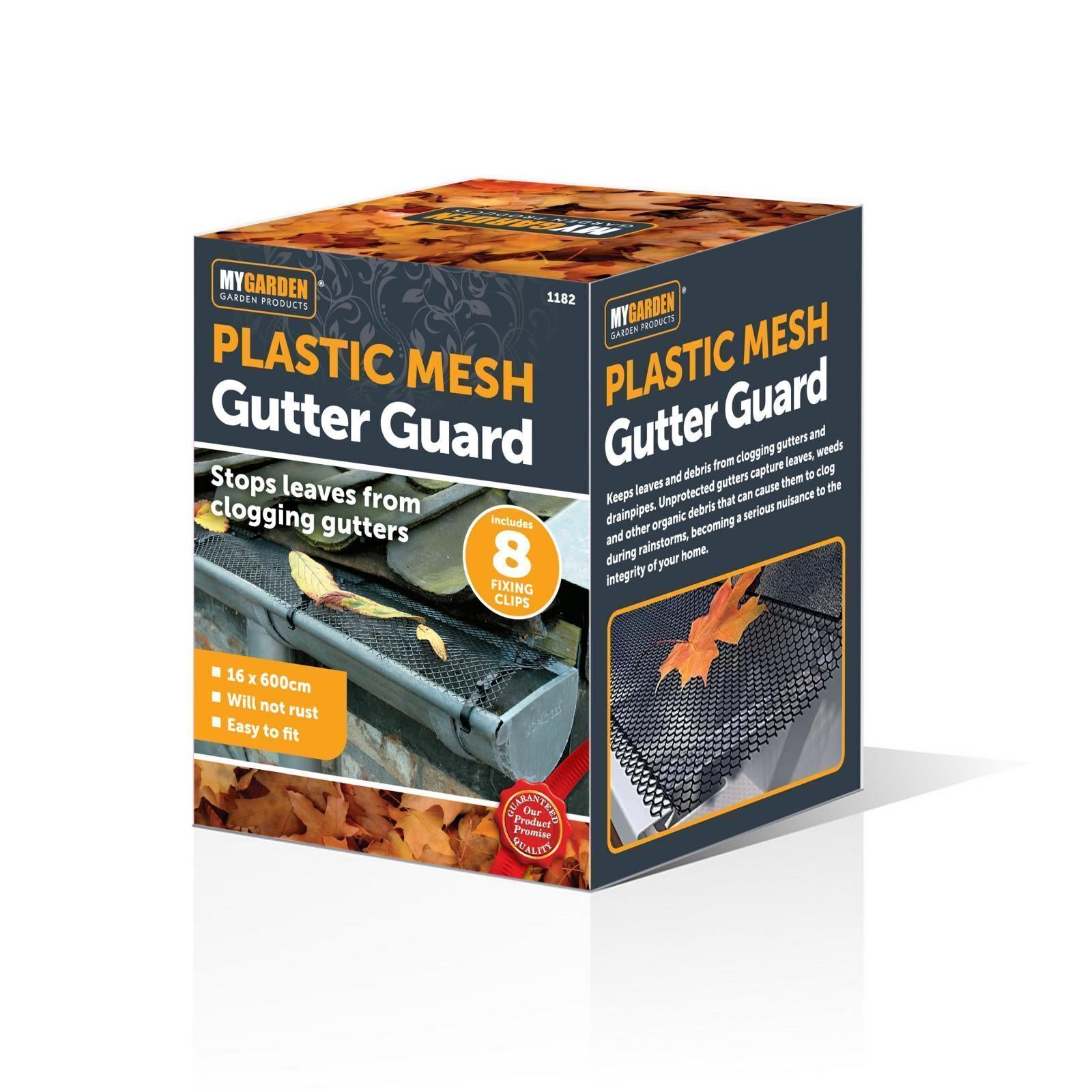 6M Plastic Gutter Mesh Rolls Guard Protection Block Debris Leaf Sheet ...