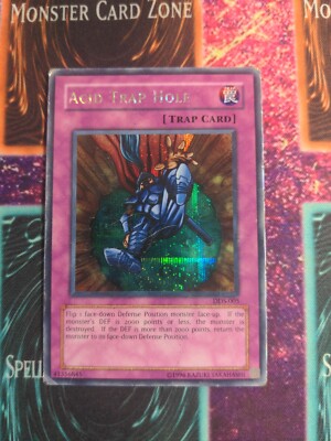 Yu-Gi-Oh! Acid Trap Hole DDS-005 Limited Prismatic Secret Rare HP | eBay