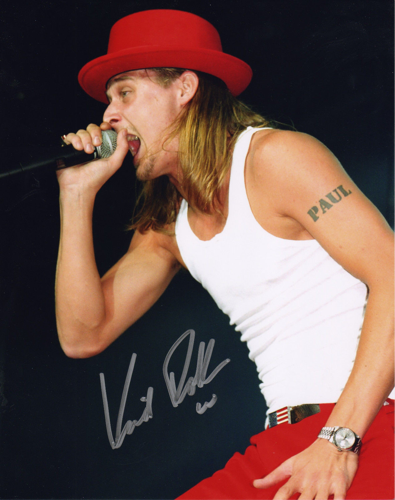 KID ROCK AUTOGRAPH SIGNED PP PHOTO POSTER | eBay UK