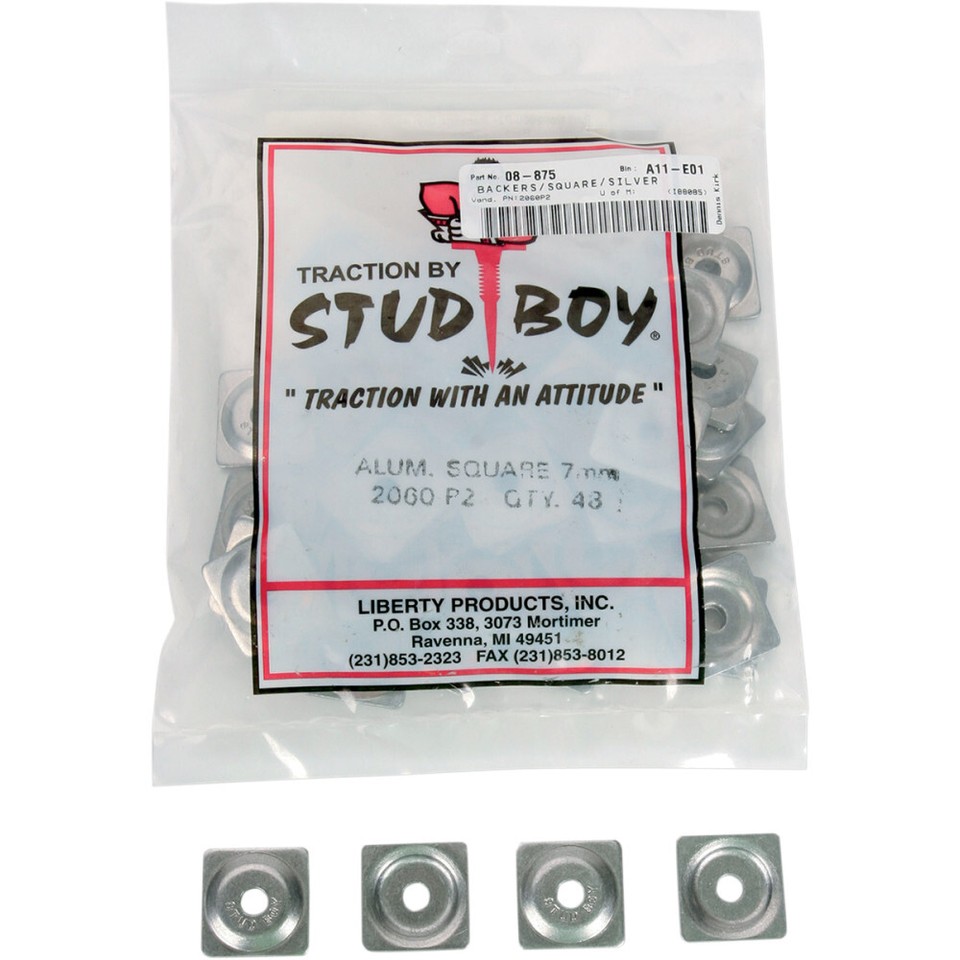Stud Boy Backer Plates - Aluminum - 7mm - 48 Pack | 2060-P2 | eBay