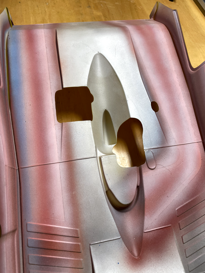 Team Associated 2118 Elfin Sports Andy's painted body for RC500 & 1/8th ...