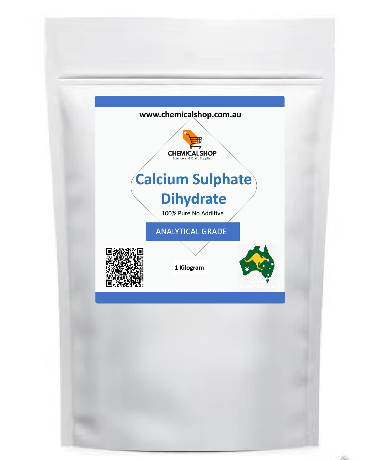 Gypsum Powder ORGANIC FOOD GRADE Calcium Sulfate Dihydrate CaSO4 2H2O ...