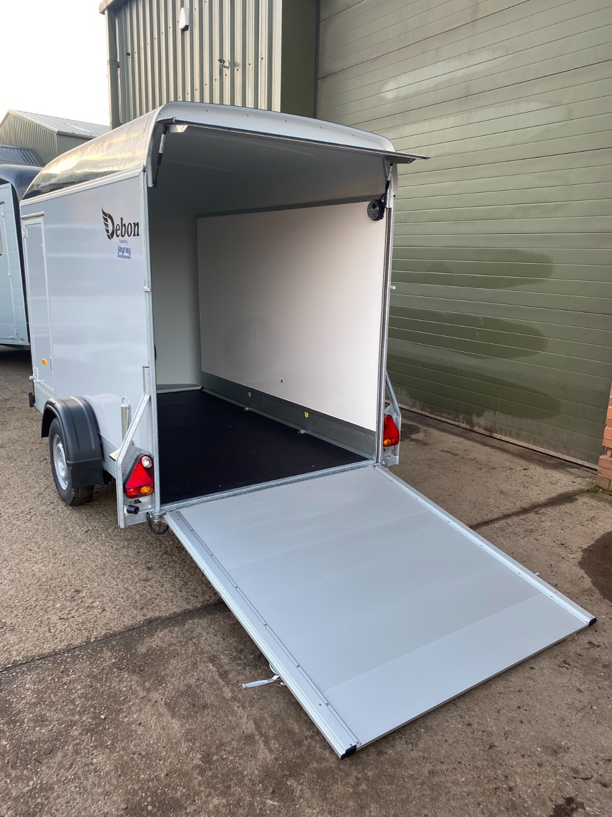 Debon C300 box trailer-brand new! Composite sides + side door. | eBay UK
