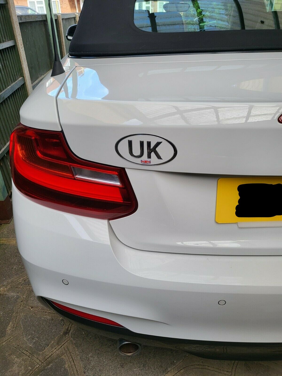 UK OVAL CHROME EFFECT DOME CAR STICKER with Union Flag 130mm X 72mm ...