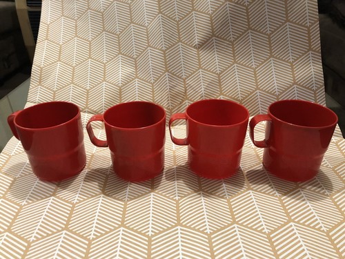 New Correction Centre Red Plastic Cups. Jail Cups. Prison Cups Set Of 4 ...