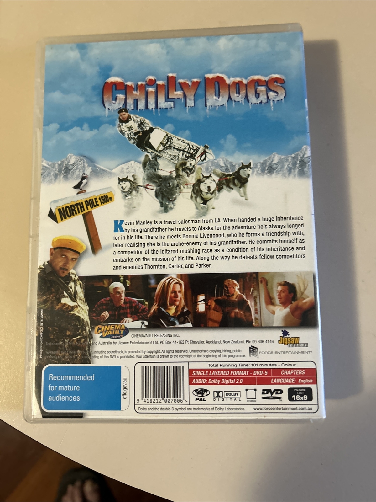 Snow Dogs (DVD) & Chilly Dogs (DVD) These Dogs Are Real Wieners 😁 | eBay