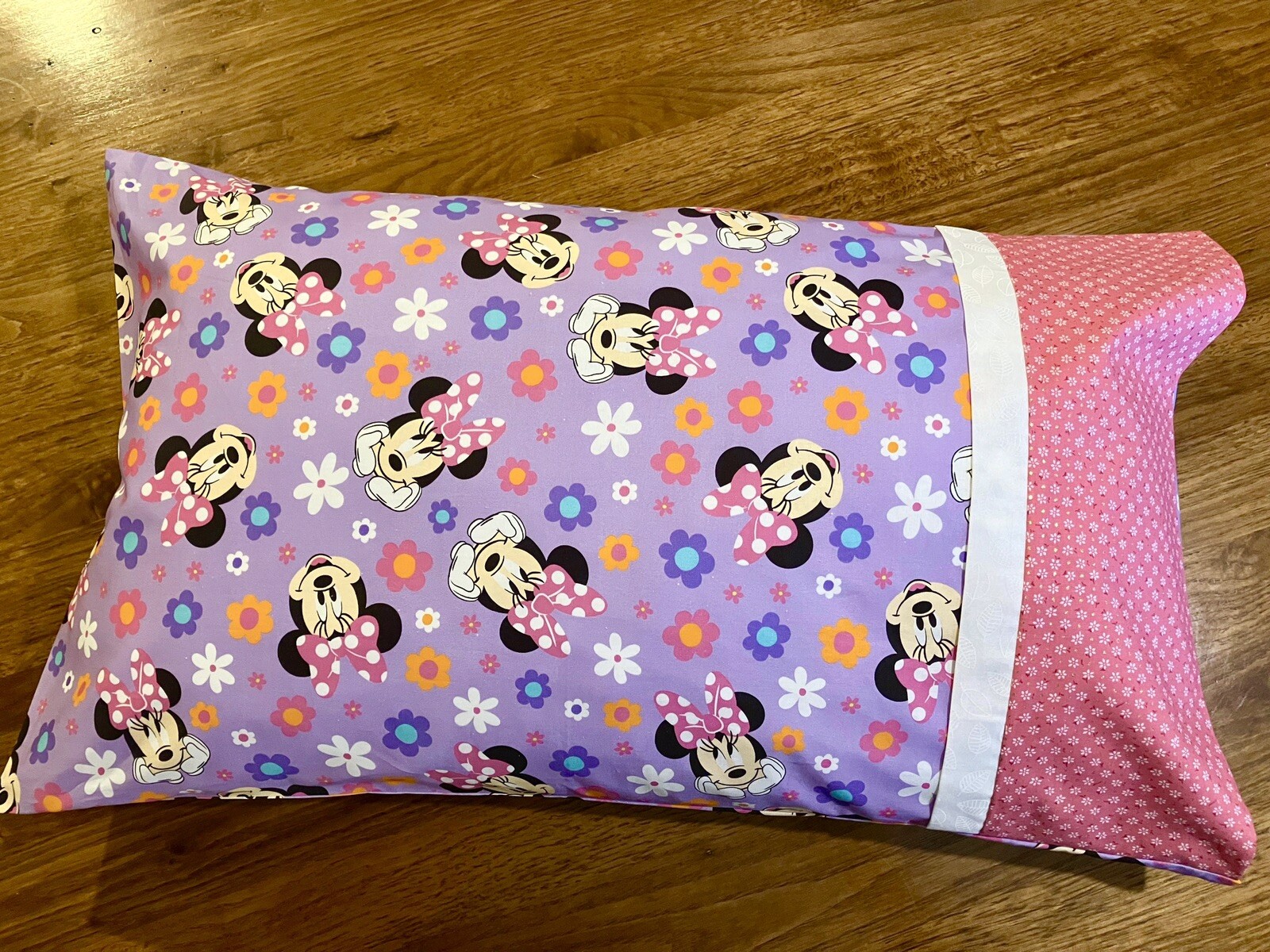 Kids Sleepover Pillowcase Minnie Mouse New Gift Handmade Disney | eBay ...