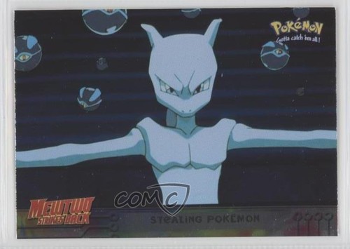 Stealing Pokemon Silver Foil 1st Printing (Blue Topps Logo) #27 1999 ...
