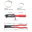 Cv Boot Banding Tool Atv Cv Joint Axle Boot Clamp Pliers Tool Cv Axle ...