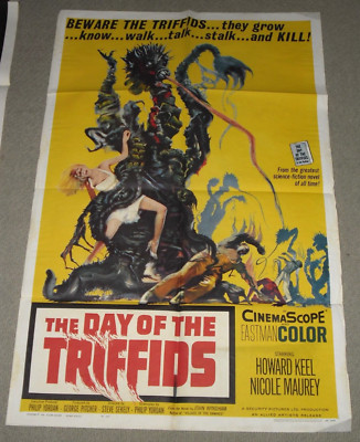 The Day of the Triffids Original 1sh Movie Poster | eBay