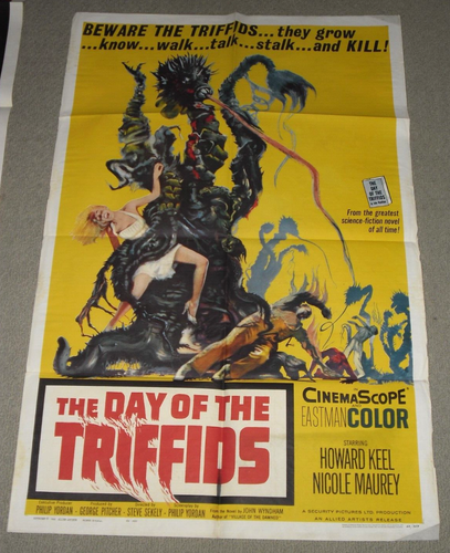 The Day of the Triffids Original 1sh Movie Poster | eBay